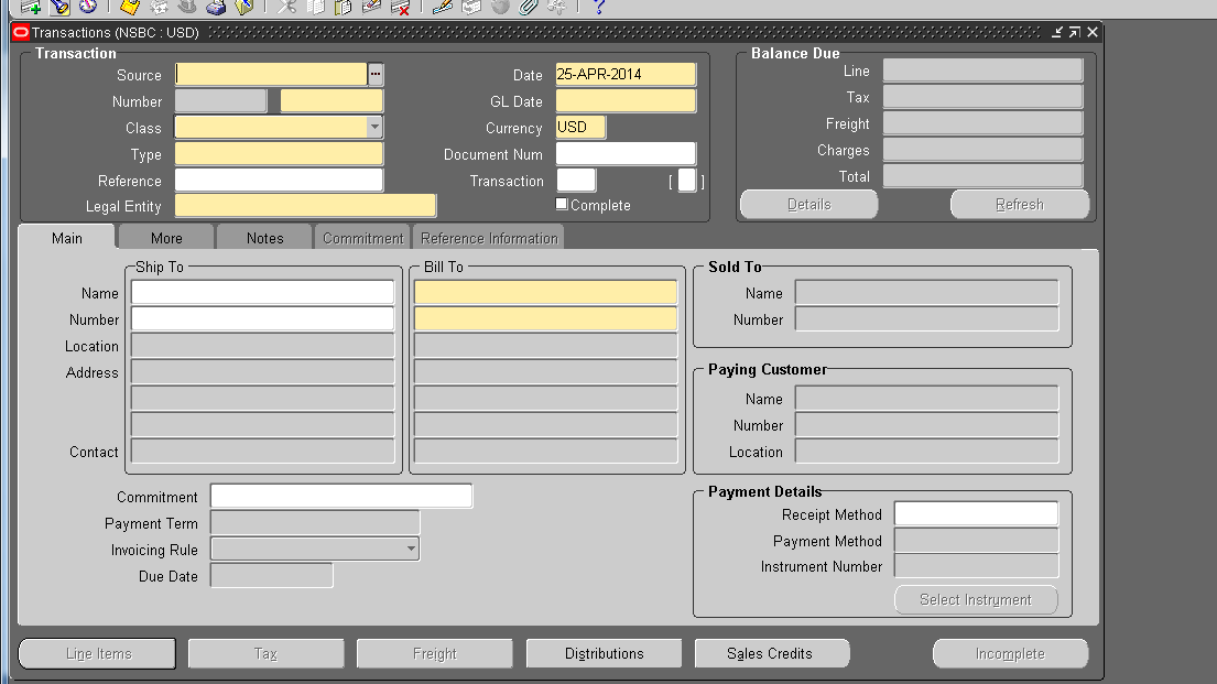 Basic Oracle Receivables Module Tutorial - II by Pranay Tiwari