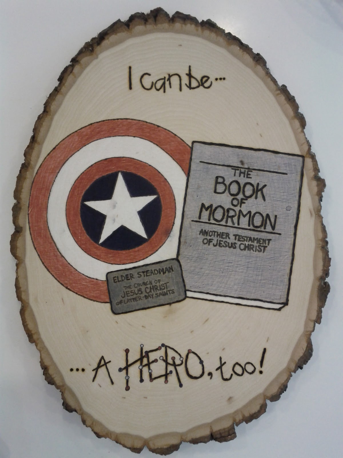 Daisy's Designs: "Hero" Plaque