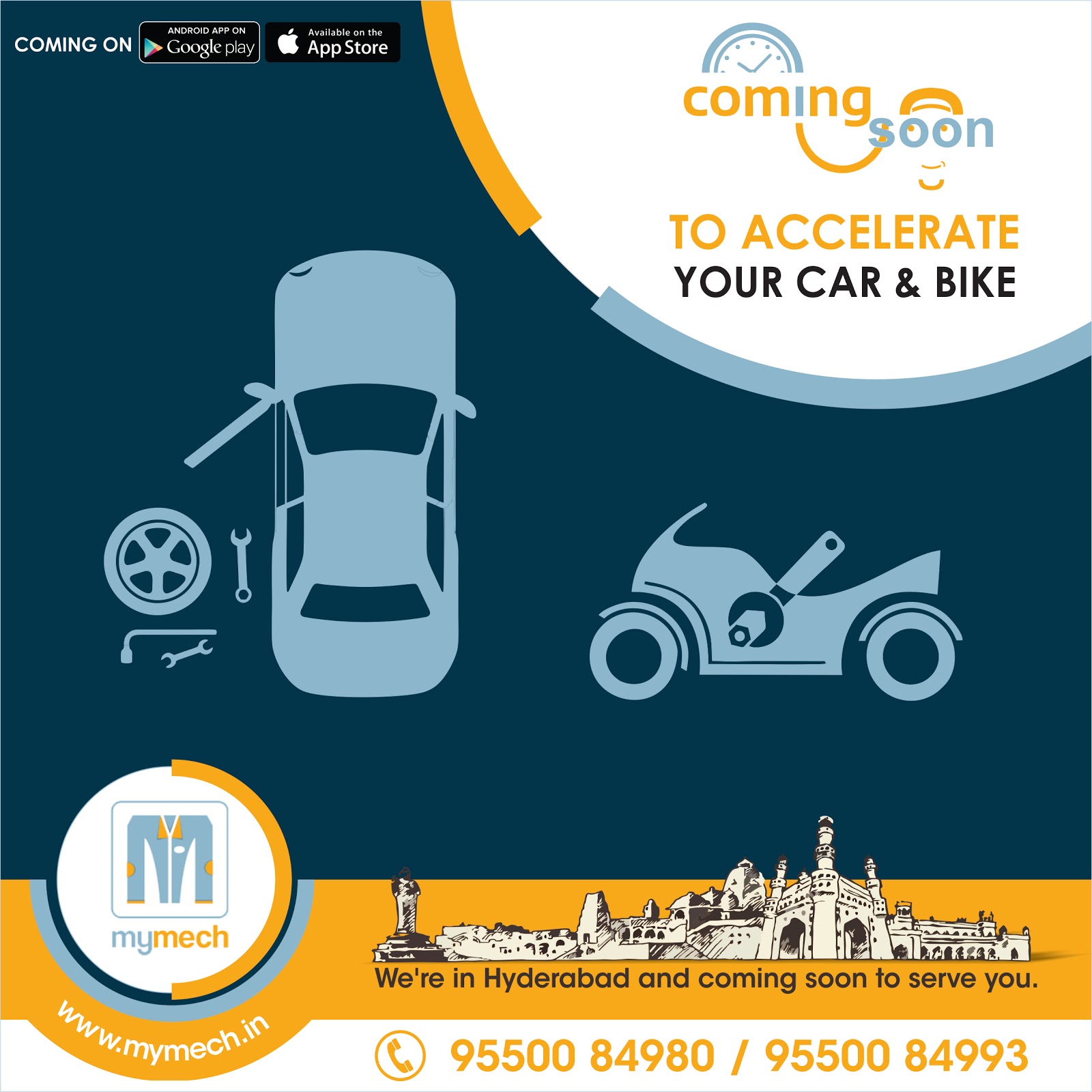 Two and Four Wheeler Repair Service Centers in Hyderabad