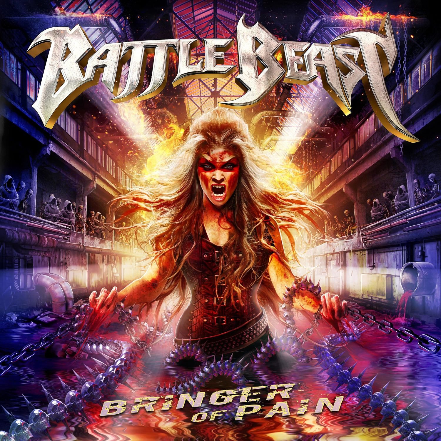 A MÚSICA CONTINUA A MESMA: Battle Beast - Bringer of Pain (2017)