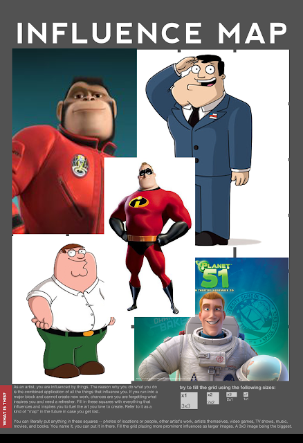 First Light Studio: Character Influence Maps for The Male Character