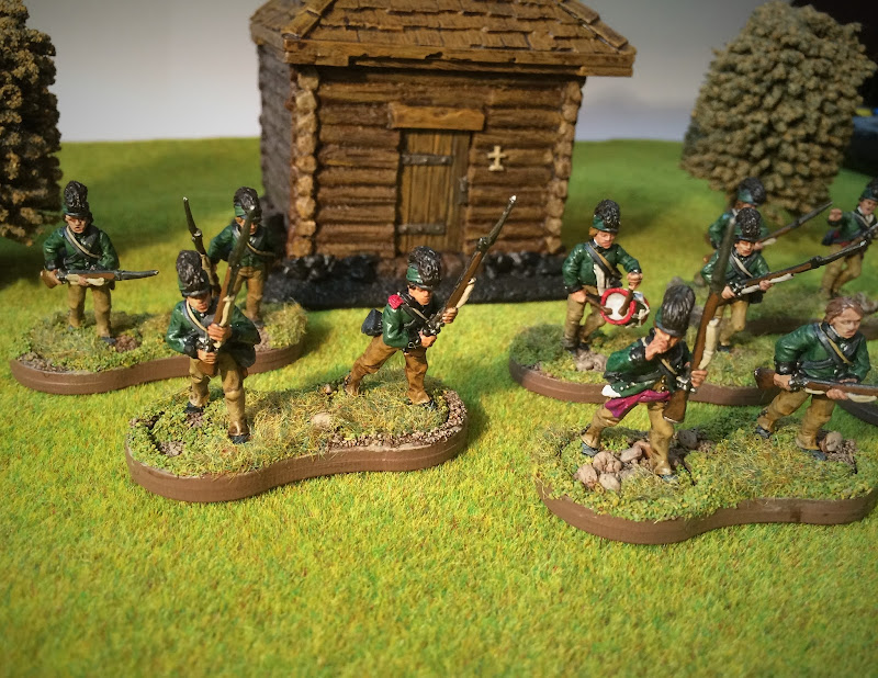 AWI Tarleton's British Legion Infantry (Perry Miniatures) | Lead ...