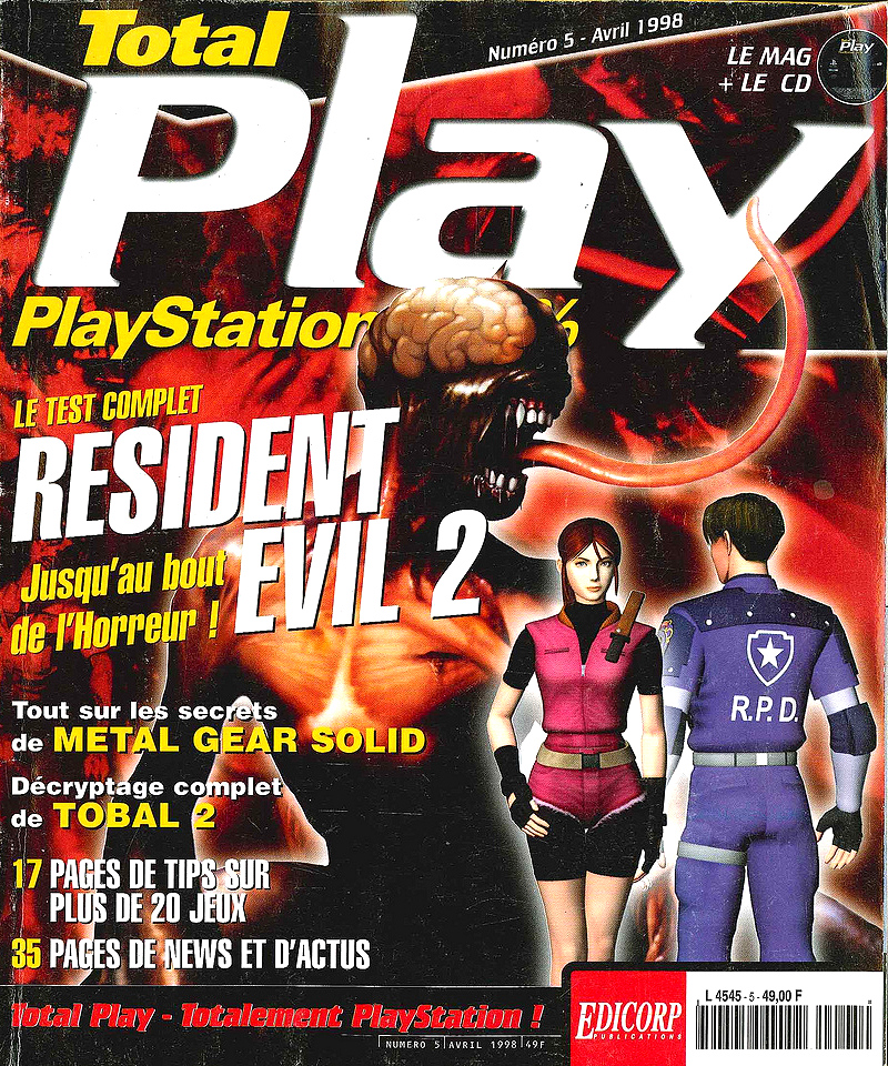 VGJUNK: RESIDENT EVIL MAGAZINE COVERS