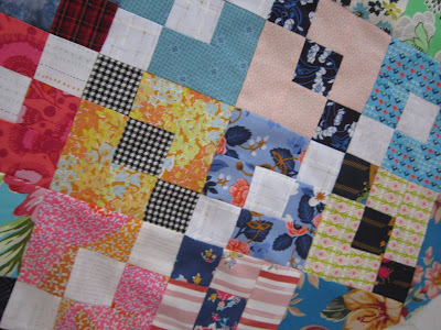 Kokaquilts: carolina chain {a finished quilt top}