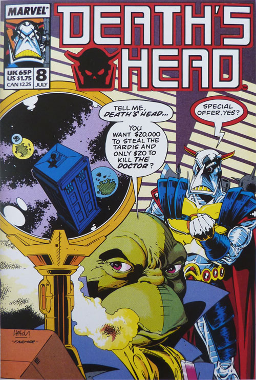 Disciples of Boltax: Death’s Head Review: Issue #8 – Time Bomb!