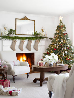 The Polished Pebble: Holiday Decorating Hee Bee Gee Bee's