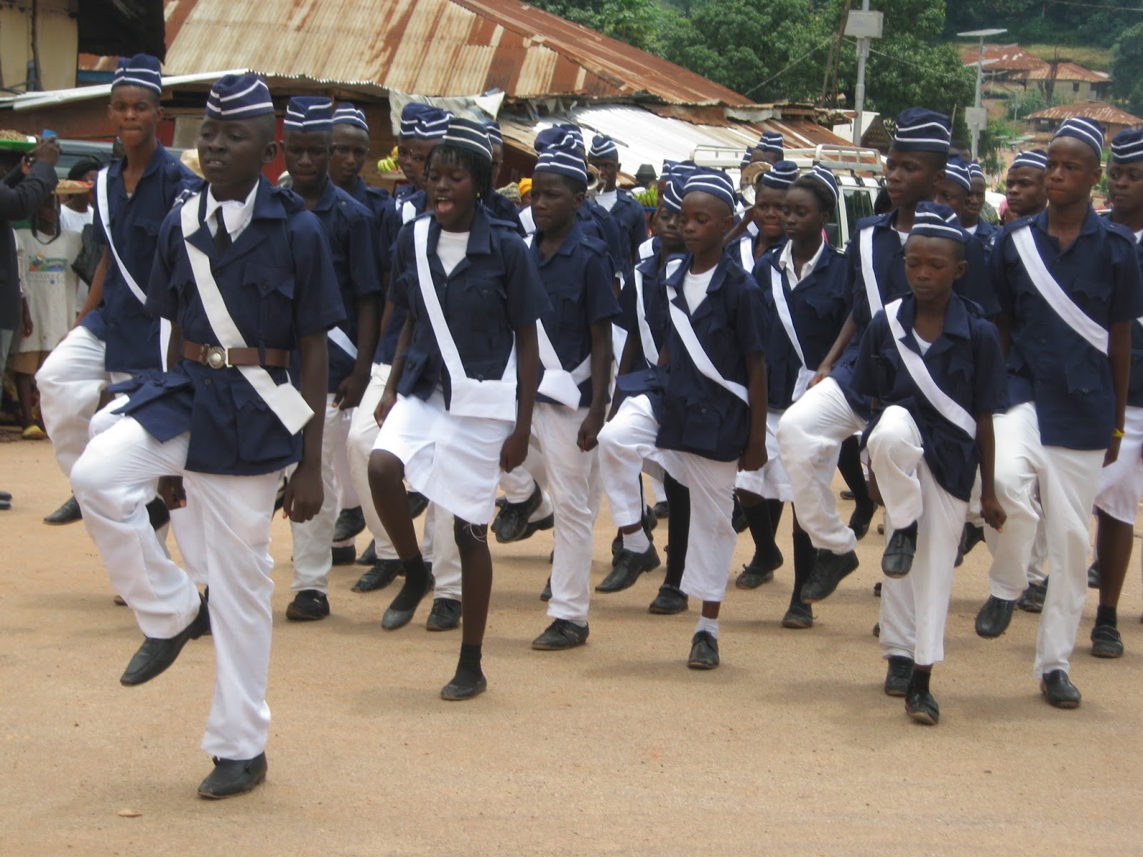Apostle Bahago: BOYS' BRIGADE ENROLLMENT SERVICE.