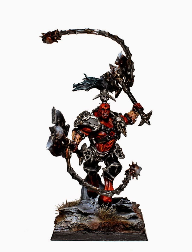 Showcase: Warriors of Chaos Khorne Skarr Bloodwrath - Tale of Painters