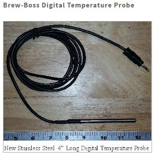 Brew-Boss Electric Home Brewing: Brew Boss Temperature Sensor Probe ...
