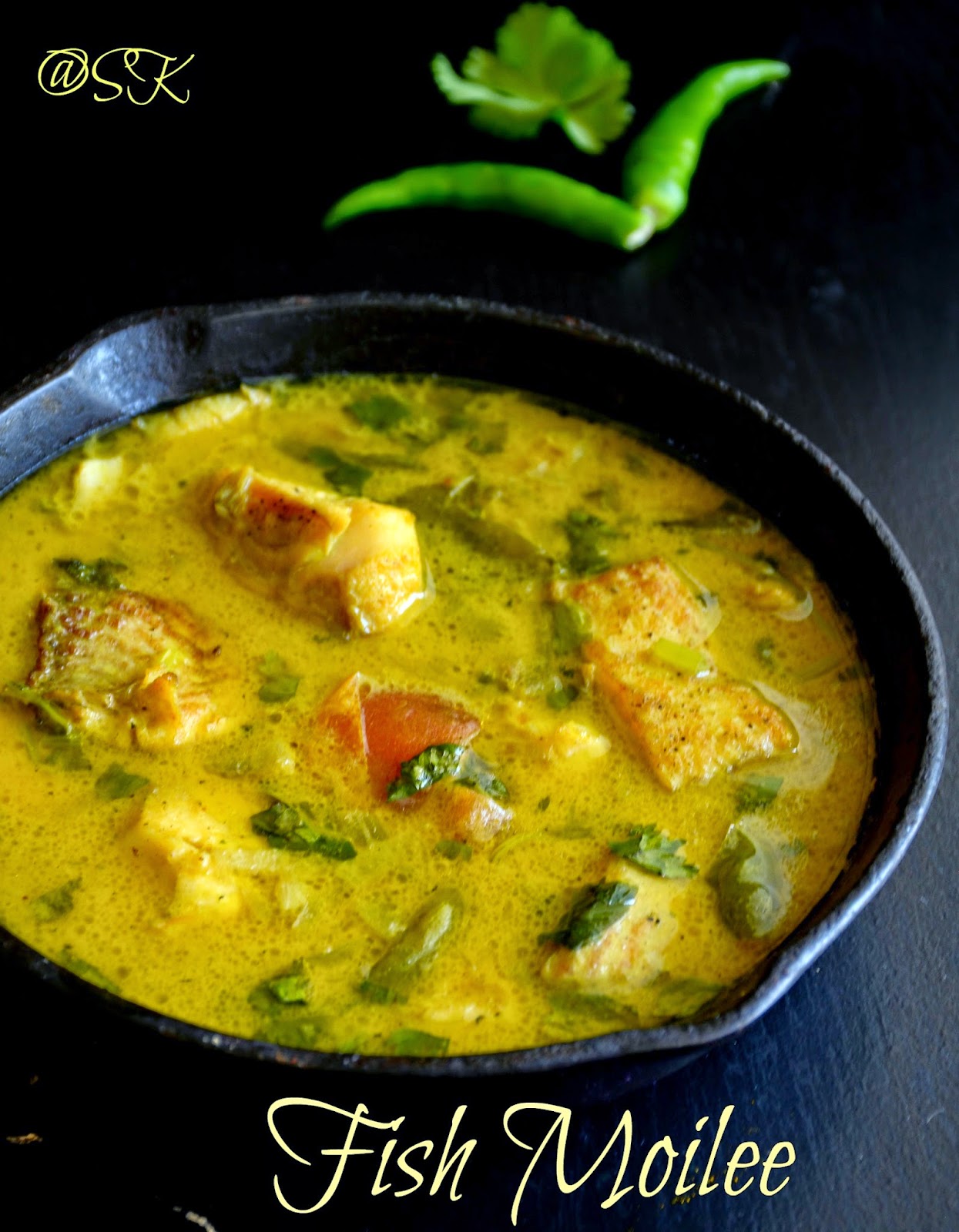 Savitha's Kitchen: Fish Moilee - Kerala Fish Stew - Step by Step