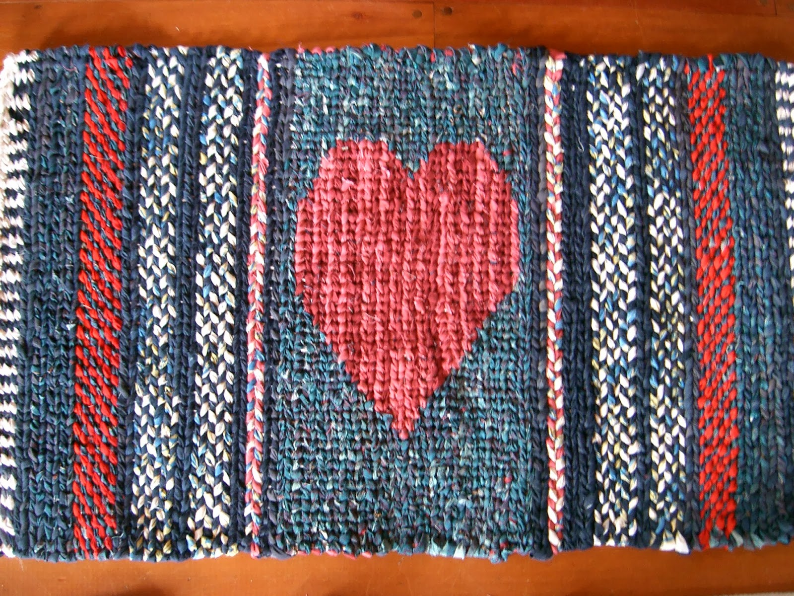 Rags to Rugs - Recycling Clothes into Carpets: Twined Rugs with Taaniko ...