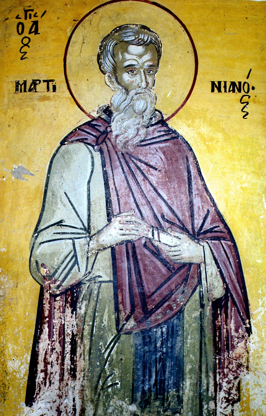 Presbytera Anna: Icônes du Saint et Vénérable Martinien de Césarée de ...