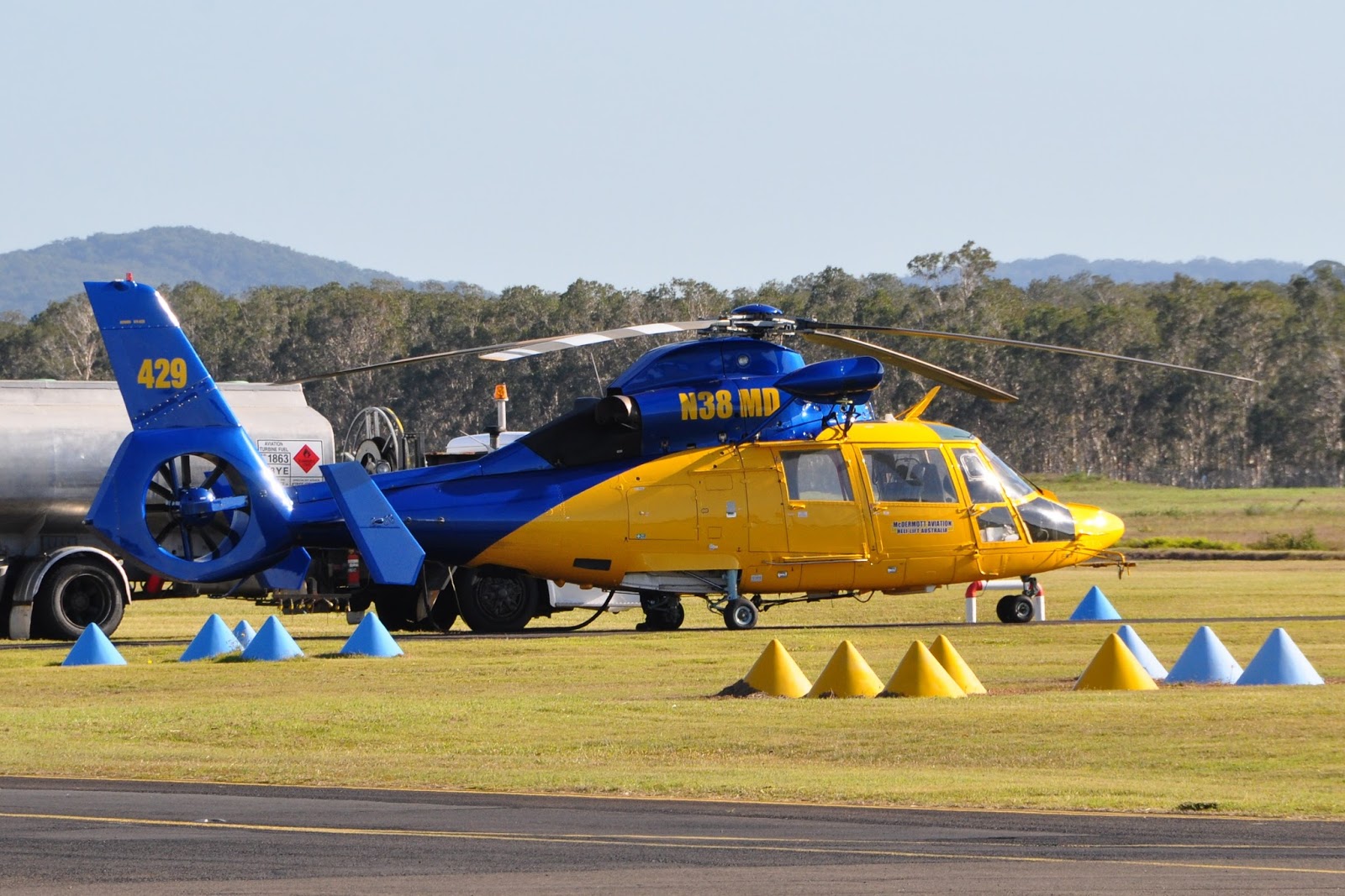 Central Queensland Plane Spotting: McDermott Aviation / Heli-Lift ...
