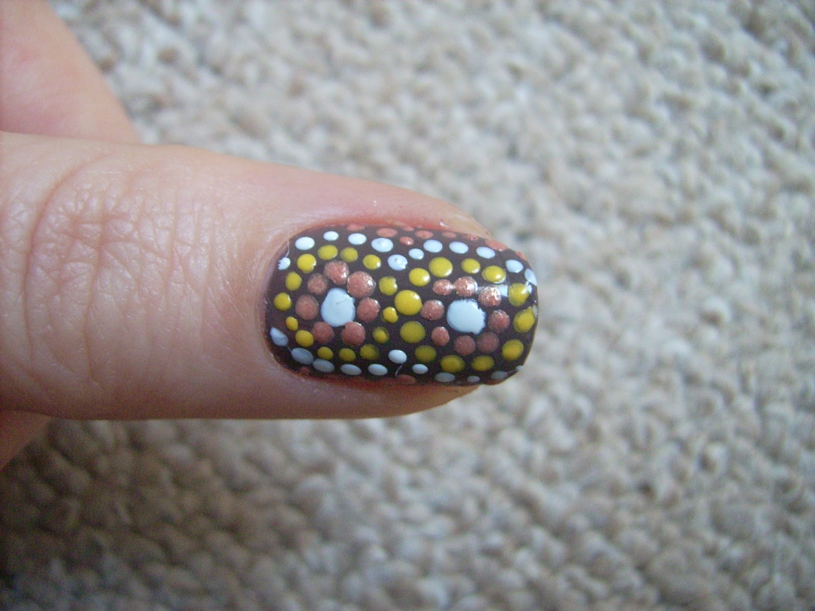 Diana's Beauty Mix: Aboriginal nail art