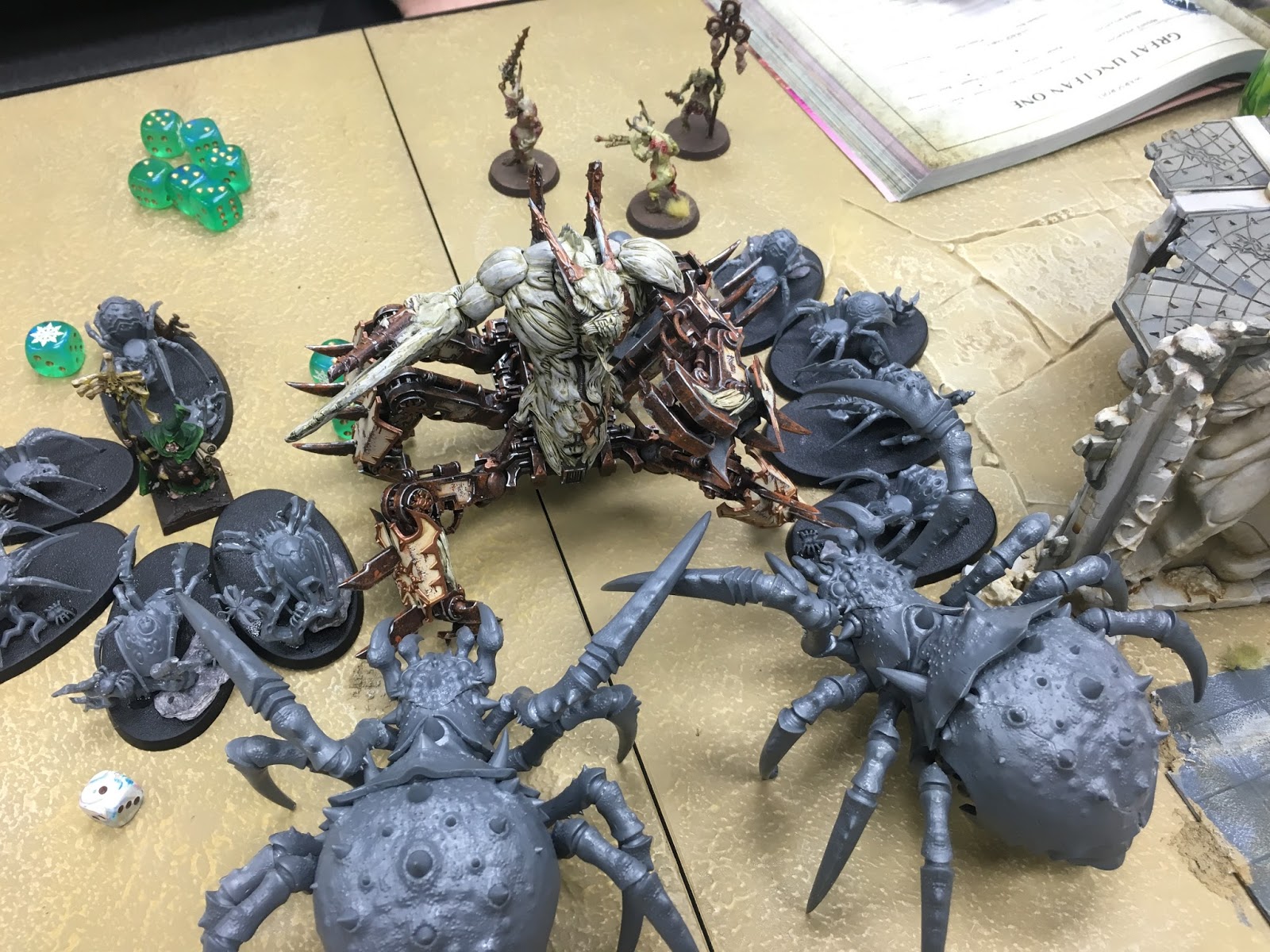 The Rise of the Spiderfang - Battle Report