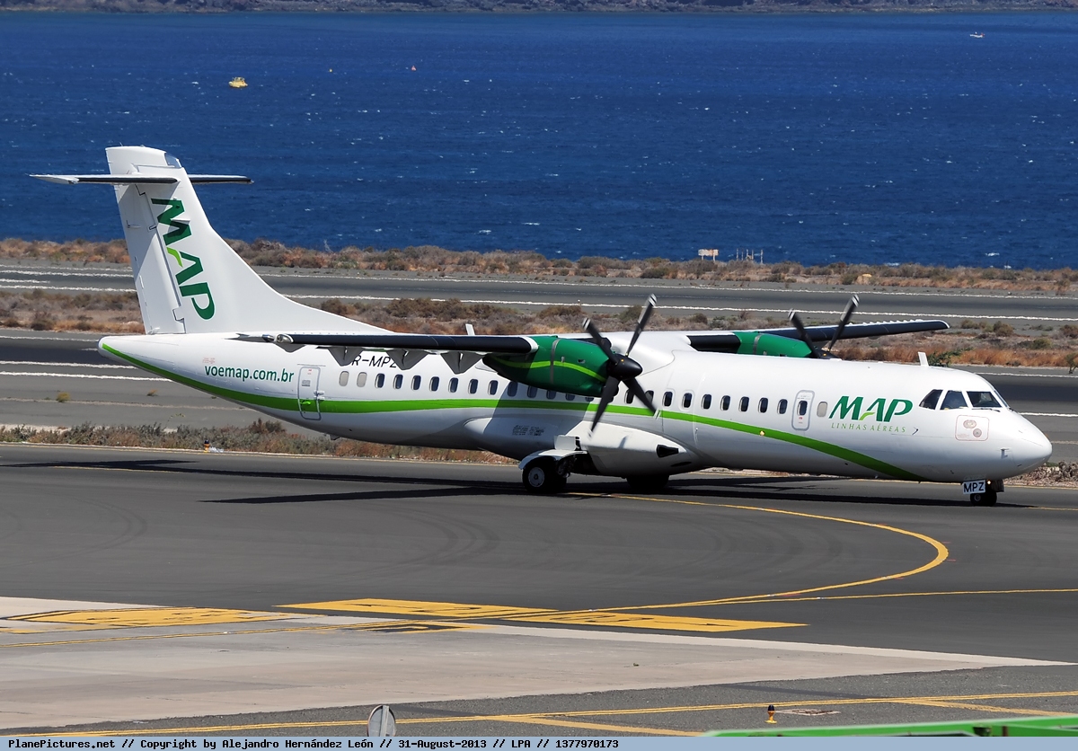 [FOTO] 1º ATR 72 da Map Linhas Aéreas | Manaus Spotting Team