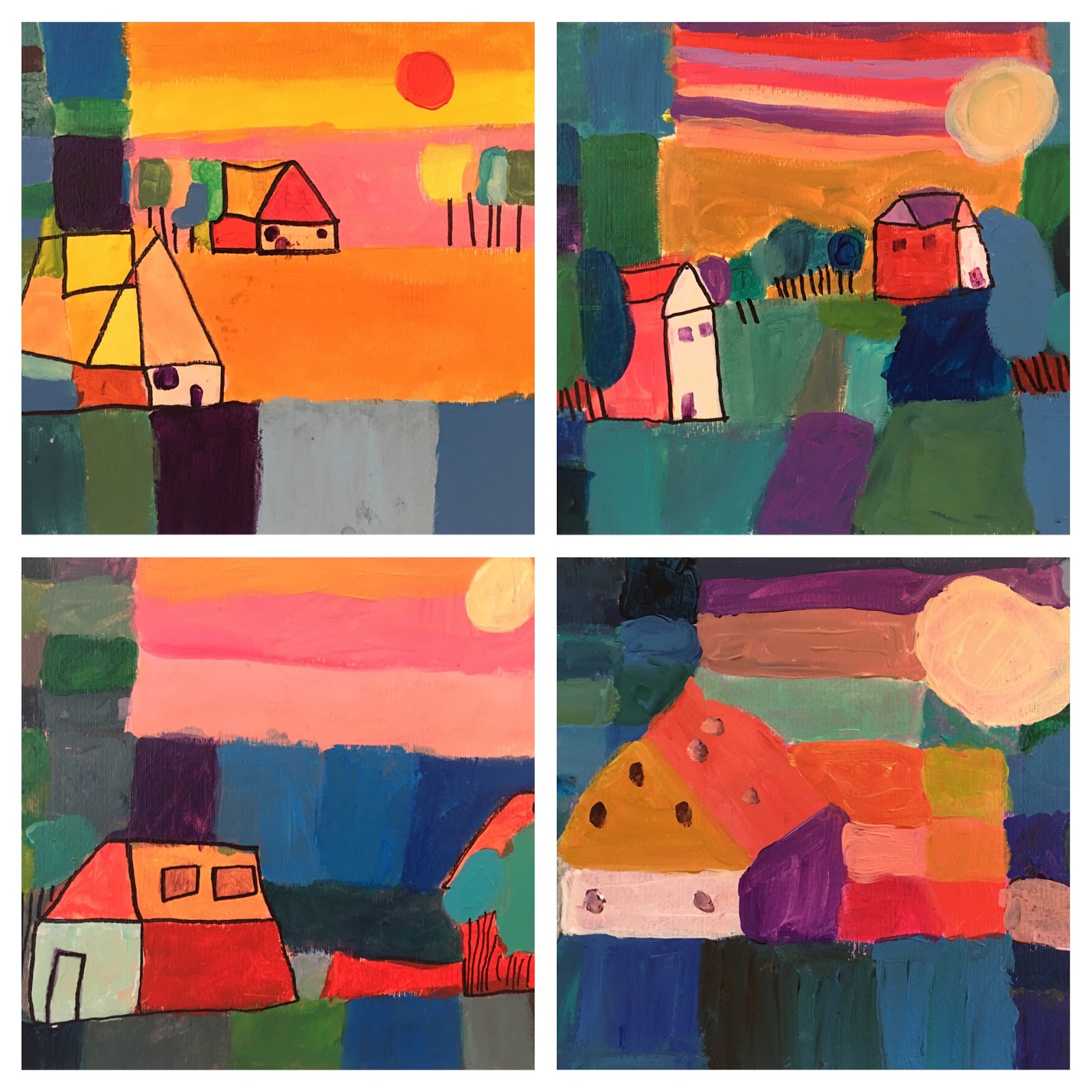 Art Room Britt: Ton Schulten Dutch Landscapes