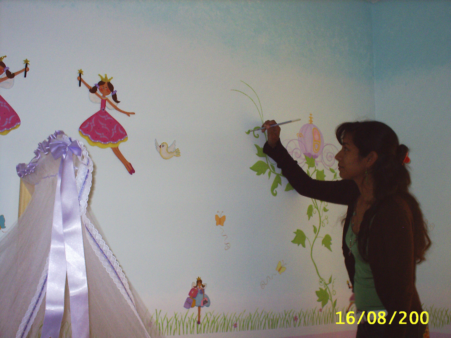 Murales de hadas infantiles - Imagui