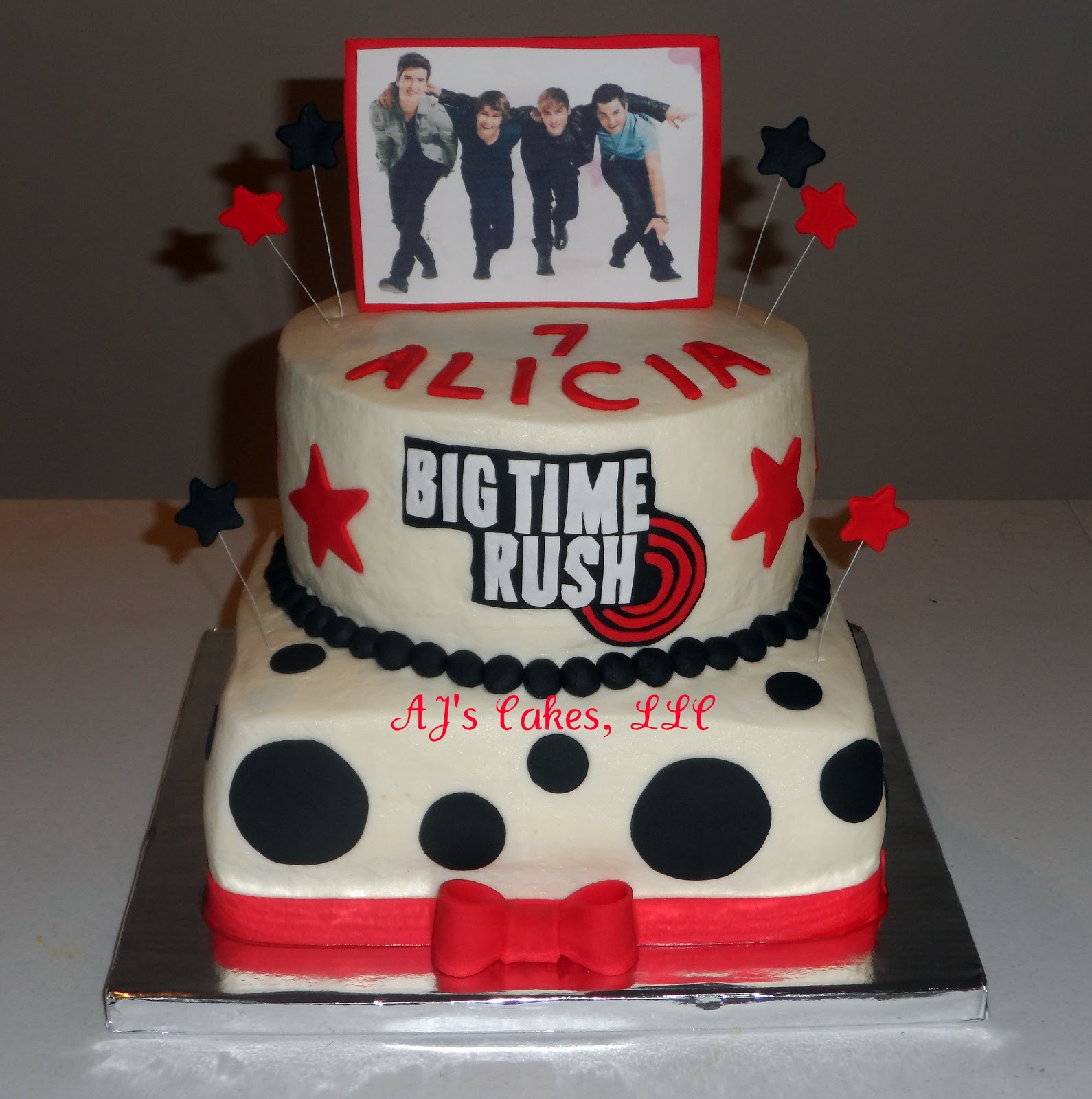 AJ's Cakes: Big Time Rush Cake