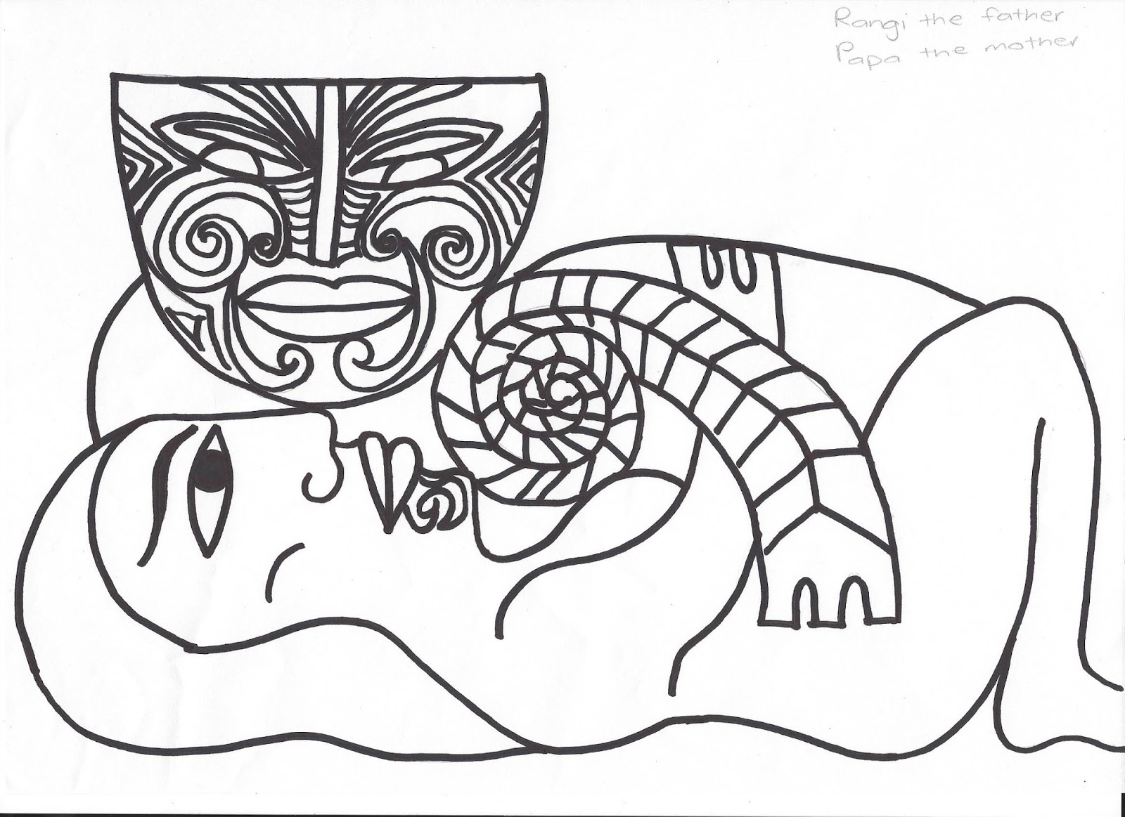 Kereru 3 @ Ranui School: Inquiry : The Maori Creation Story (Gods)