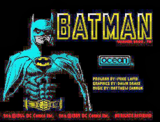 Spectrumgames: Batman The Movie - Spectrum review