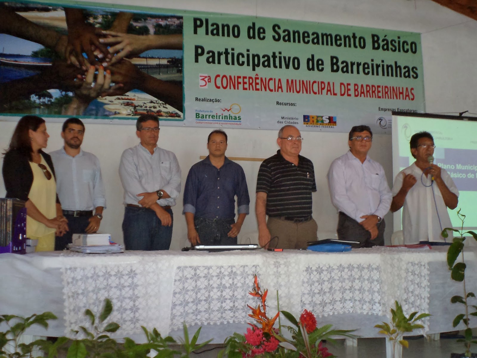 Plano Municipal de Saneamento Básico - Barreirinhas - MA: CONFERÊNCIA ...
