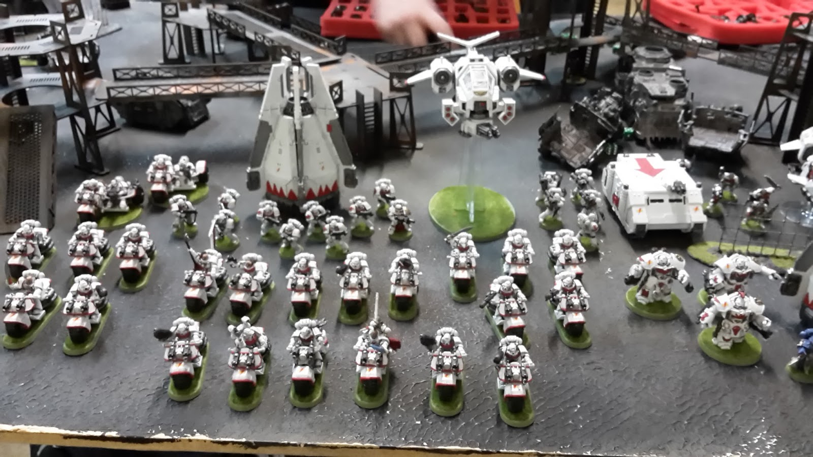 St Andrews wargaming: Rapid Fire 2015- White Scars Army Review
