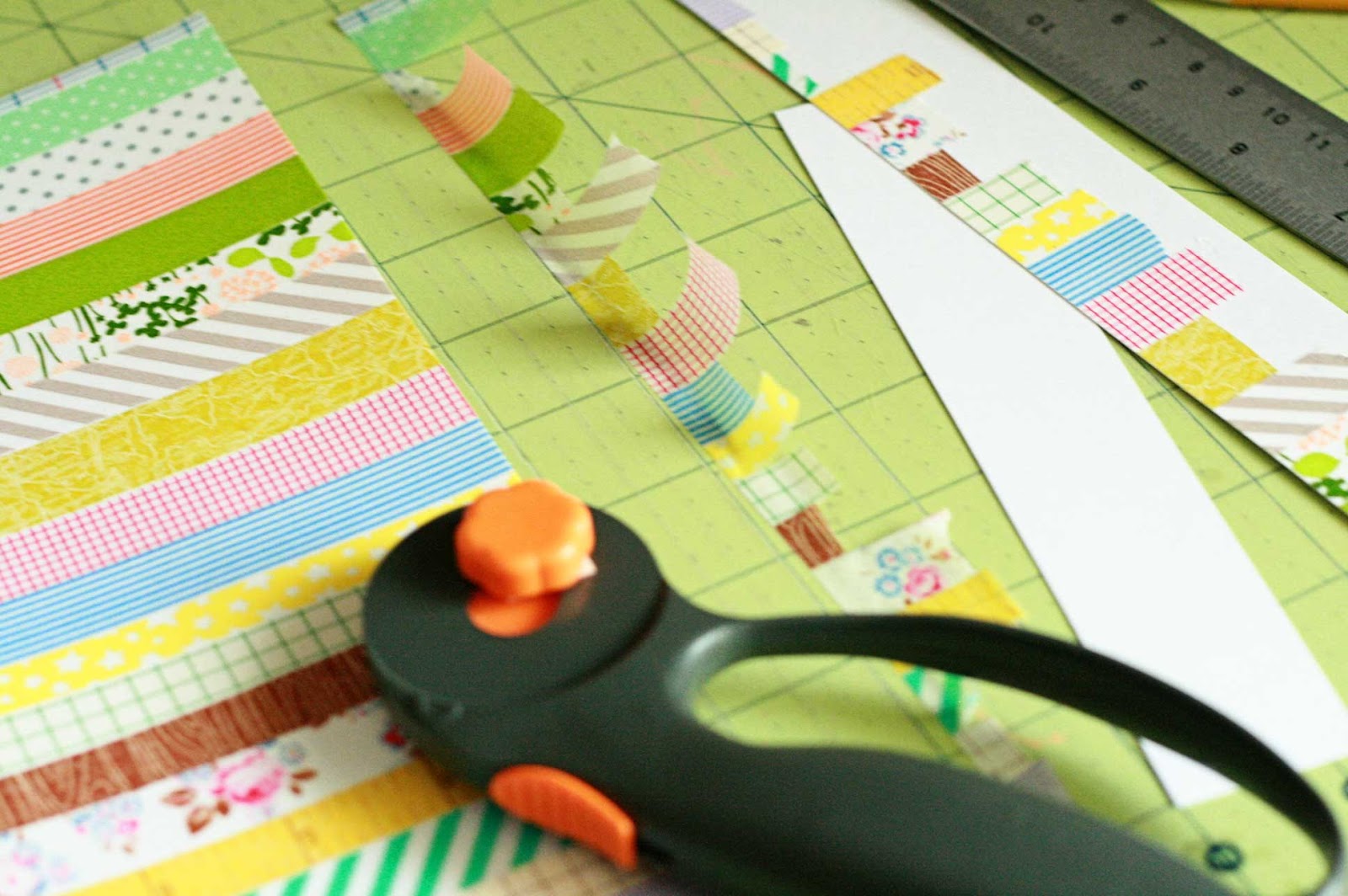 The Creative Place: DIY :: Lovely Washi Tape Notebook