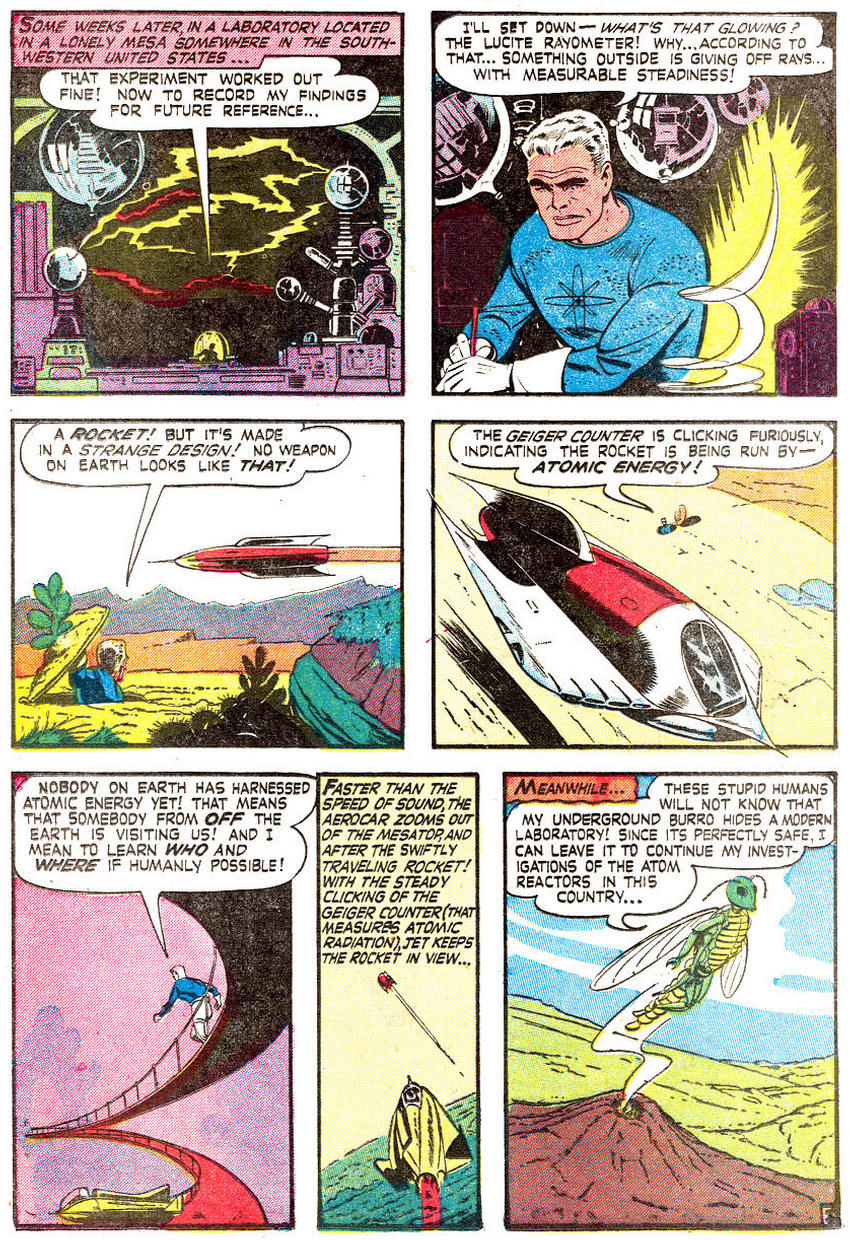 Pappy's Golden Age Comics Blogzine: Number 1198: Jet Powers and the big ...