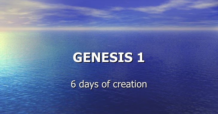 Eagle of Dan: GENESIS 1 READ THE BIBLE ON LINE