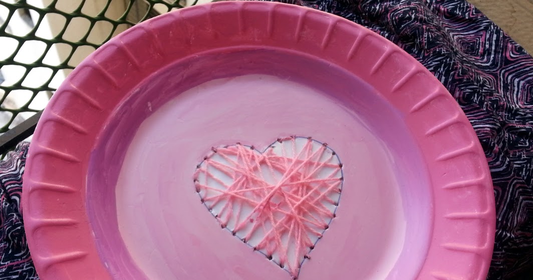 Life's little treasures: Kids Valentine Craft | Paper plate heart ...