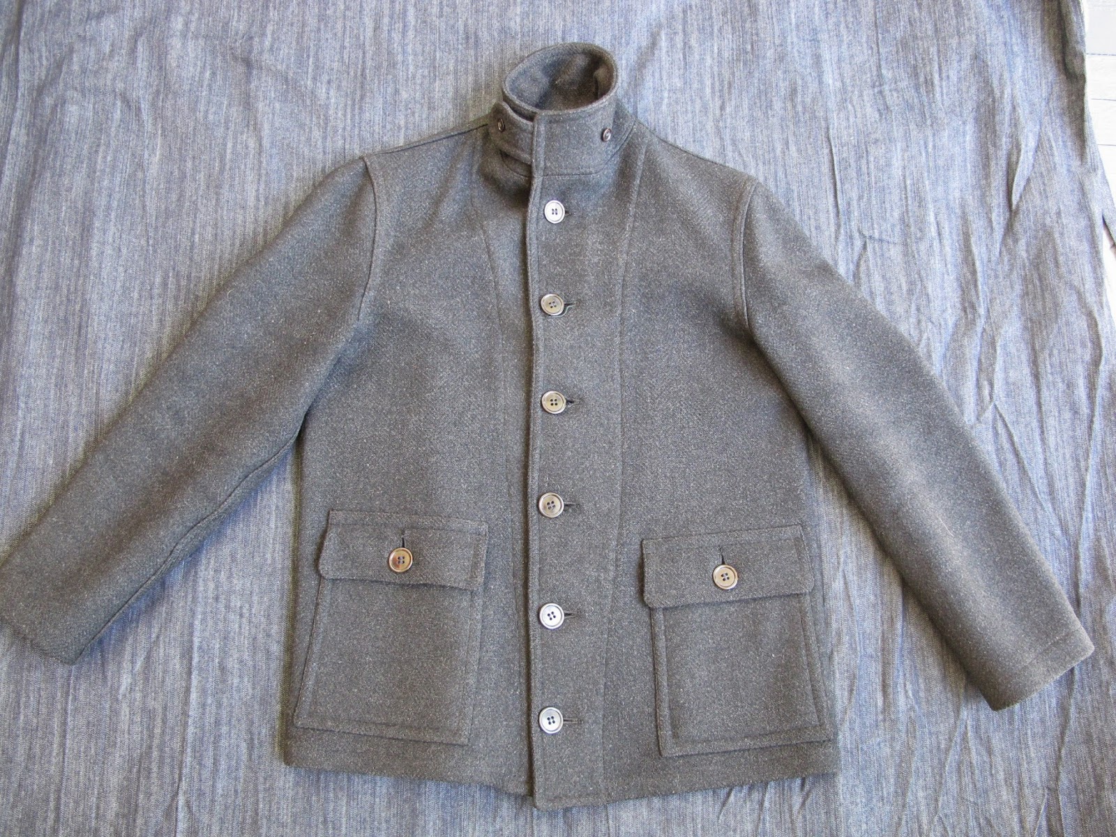Old-Son: Vintage 1930's Wool US Navy WW2 Submariner Coat / Jacket @sz ...