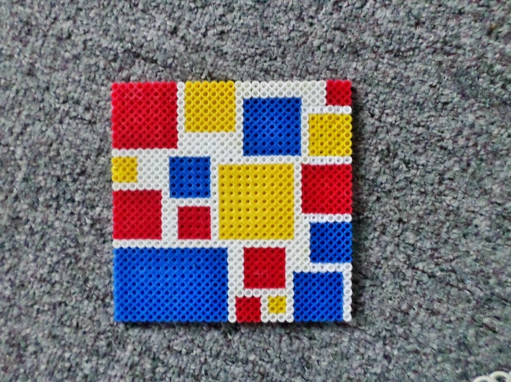 Long Black Fingers : Various Colored Perler Bead Designs
