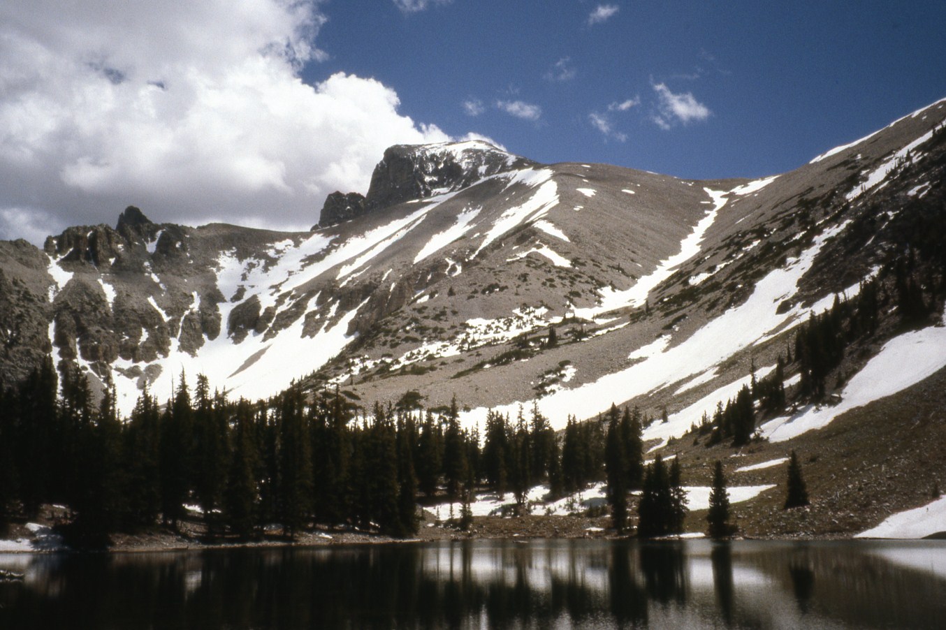 The Road Goes Ever On: Wheeler Peak, Nevada, 1990