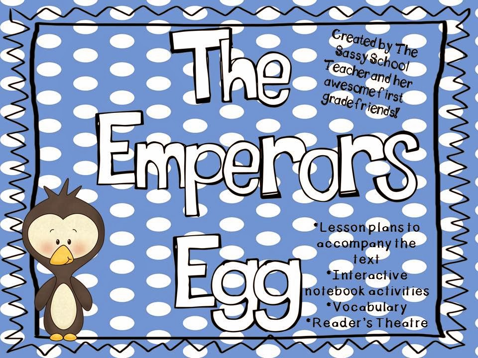The Sassy School Teacher: The Emperor's Egg (FREEBIE!)