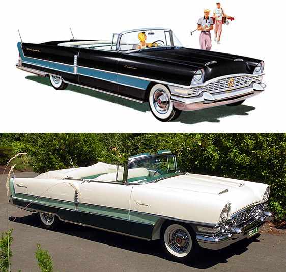 Automobile Brand's Of The Past..,: Two-Tone Cars Of The Fifties