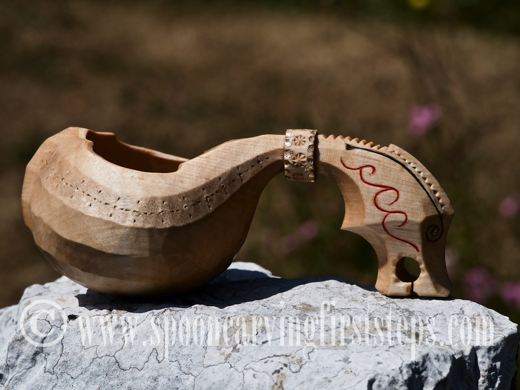 Jon Mac.Spoon Carving First Steps: kuksa and Ale hens.