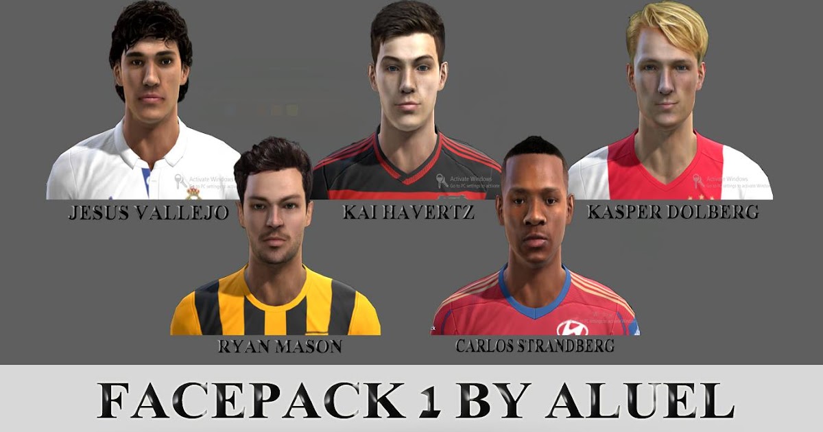 pes-modif: PES 2013 Facepack 1 by Aluel Facemaker