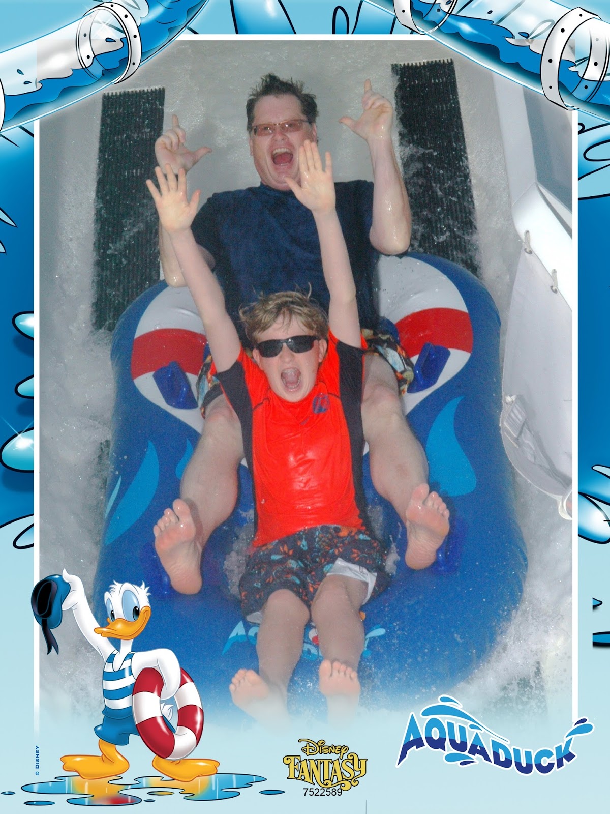 Williams Family: Disney Cruise Line's AquaDuck--Now With Pictures!