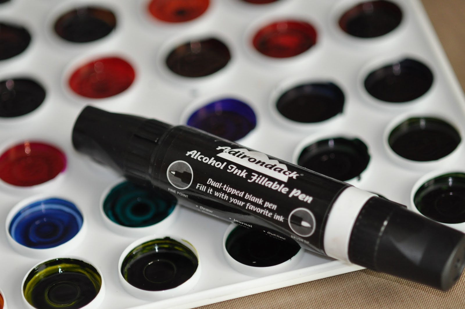 Creations By Christie: Alcohol Ink Palette