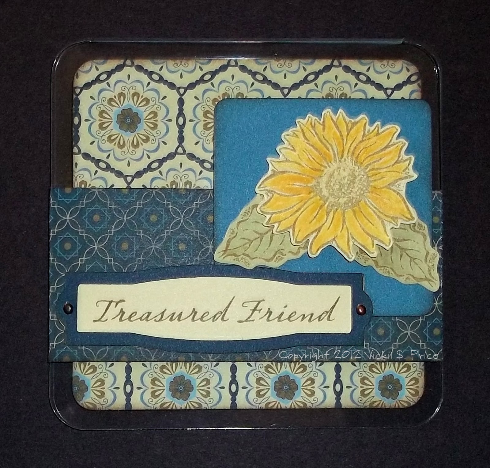 The Price of Paper: May Stamp of the Month Blog Hop - Treasured Friend