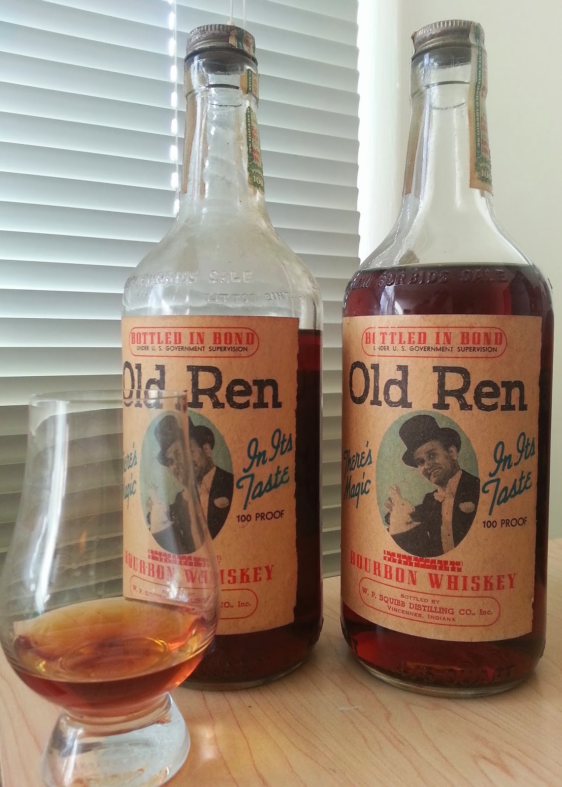 The Coopered Tot: Old Ren Bonded Bourbon: An Antique And Delicious ...