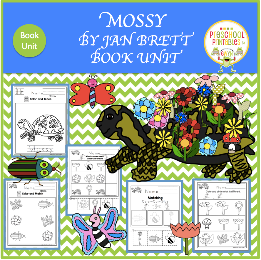 MOSSY by Jan Brett ~ Book Units by Lynn