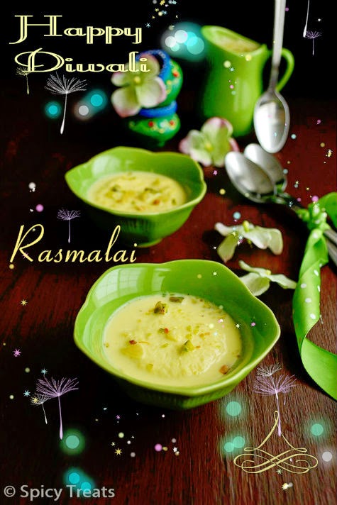 Spicy Treats: Rasmalai Recipe / Homemade RasMalai Recipe