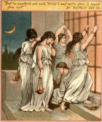 Praises and Prayers: Ten Virgins awaiting the Bridegroom - The Parable