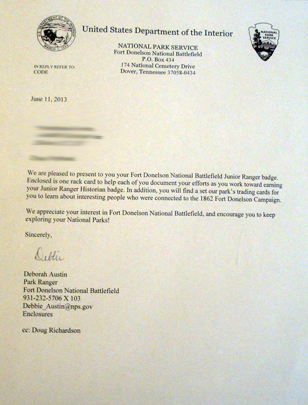 The Junior Ranger+ Project: June 2013