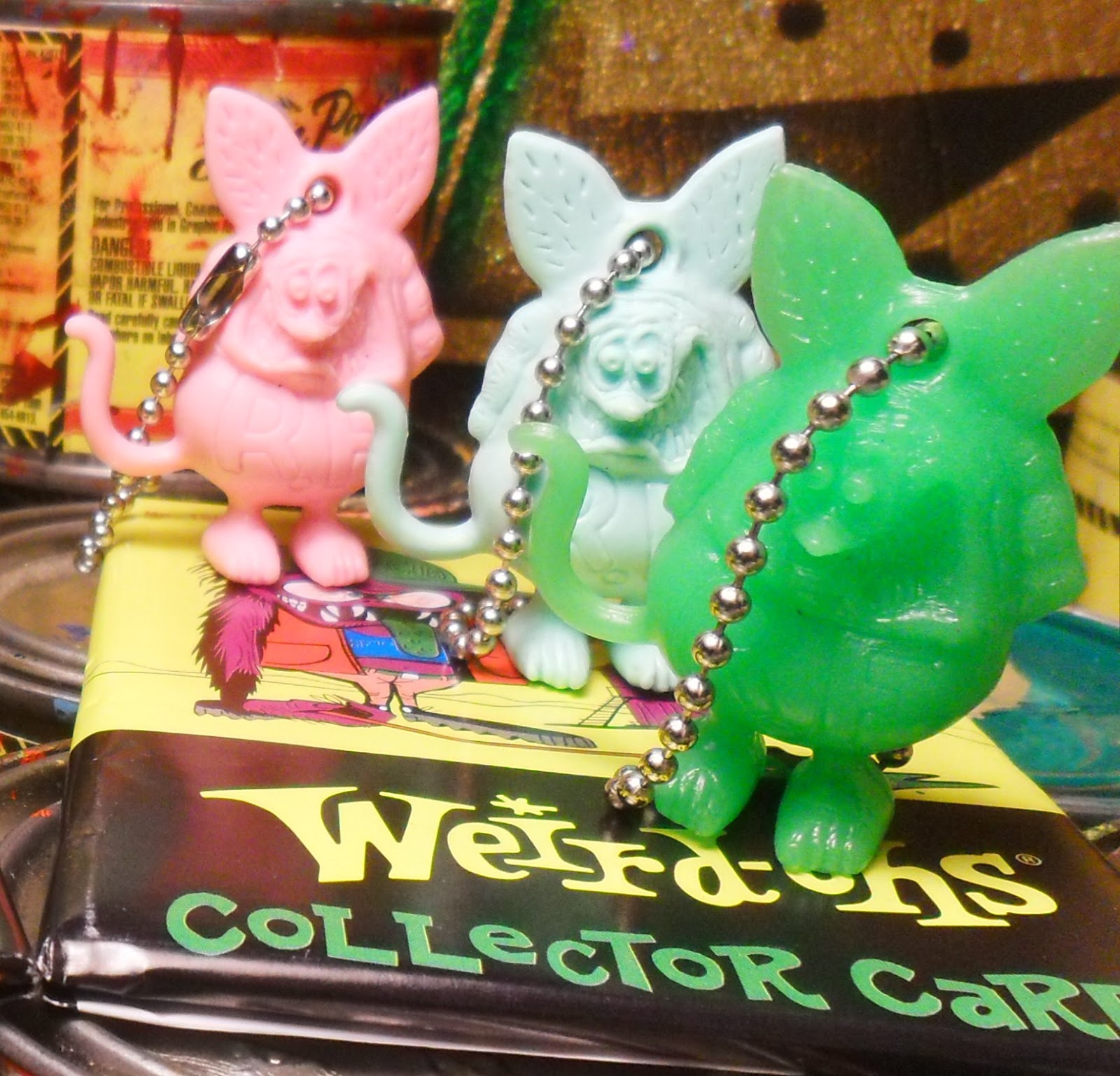 Brown Magic Paint Co: Vintage Rat Fink KeyChains!