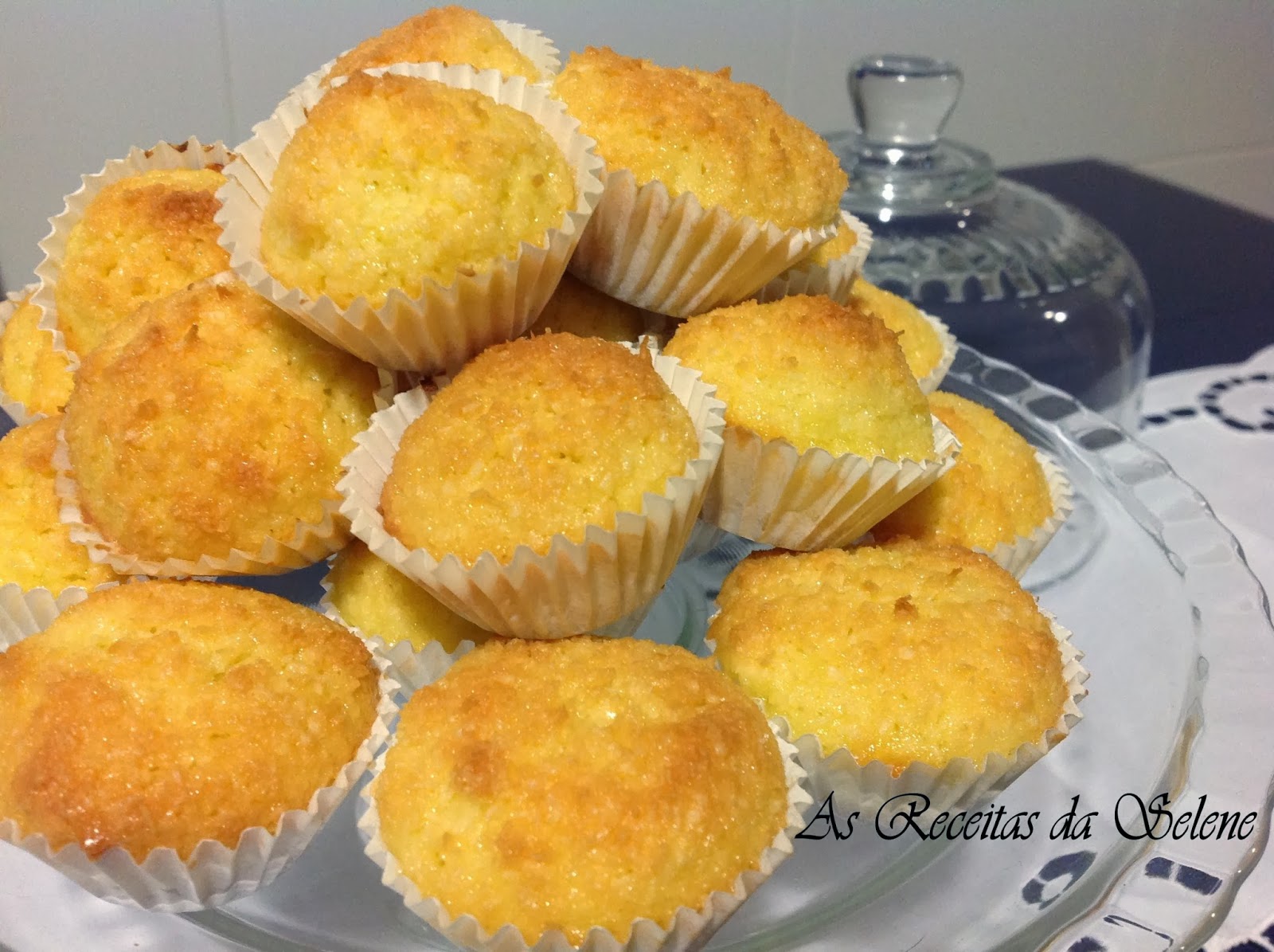Bolinhos de Côco na Yammi | As Receitas da Selene