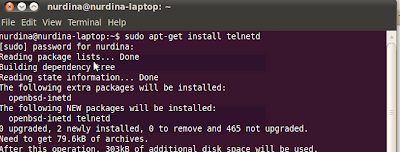 Go to Blog: CARA INSTAL TELNET DI UBUNTU