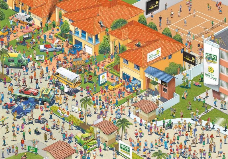 Rekiam: JUEGO DONDE ESTA JAVIER? ESCENARIO 9 - SEGUROS BOLÍVAR